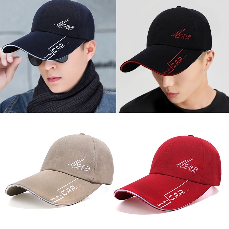 Ready Stock ZGEN Sport Cap Hat for Outdoor Fashion Line Baseball Cap ...