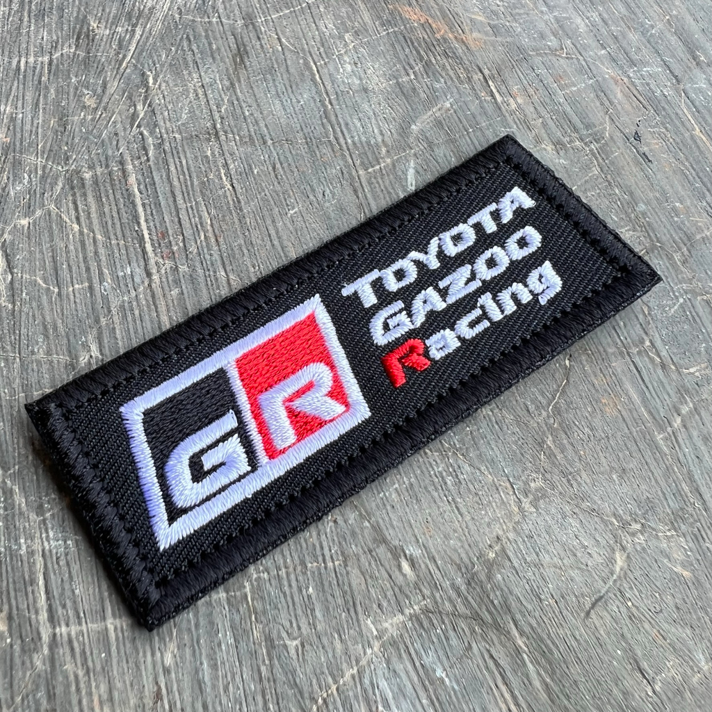 Toyota Gazoo Racing Embroidered patch | Shopee Malaysia