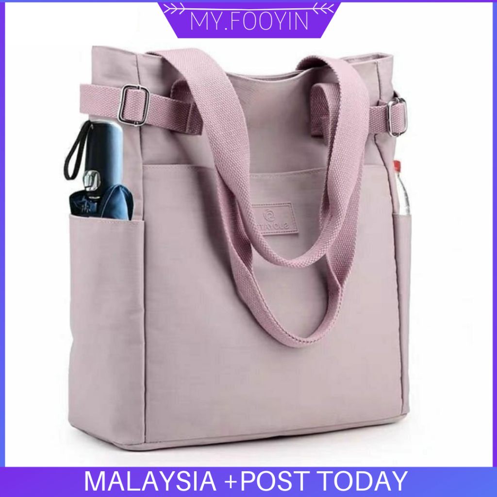 N08 Women’s Handbag Foldable Waterproof Beg Gym Yoga Sport Bag | Shopee ...