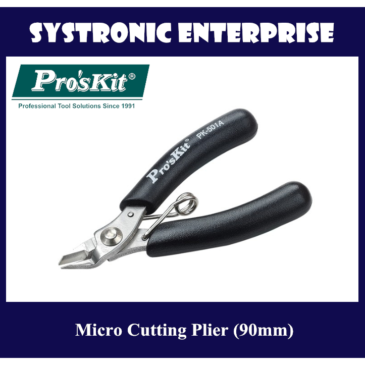 Pro'skit 1PK-501A Micro Cutting Plier (90mm) | Shopee Malaysia