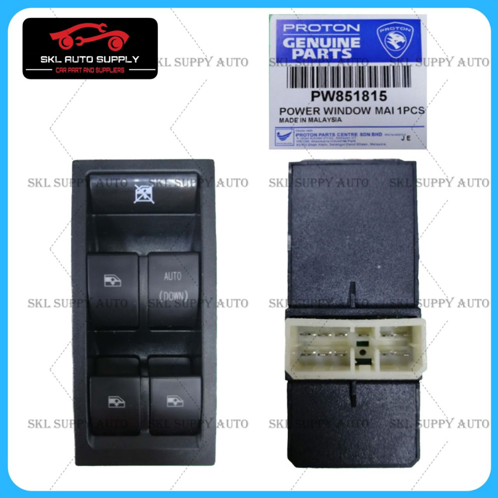 PROTON GEN2 GEN-2 GEN 2 POWER WINDOW MAIN SWITCH MASTER SWITCH DRIVER ...