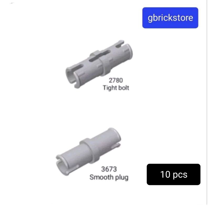 Building blocks 2780 / 3673【10/20pcs】technic pin with short friction ...