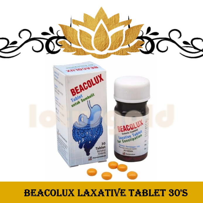 Beacolux Laxative Tablet 30's | Shopee Malaysia