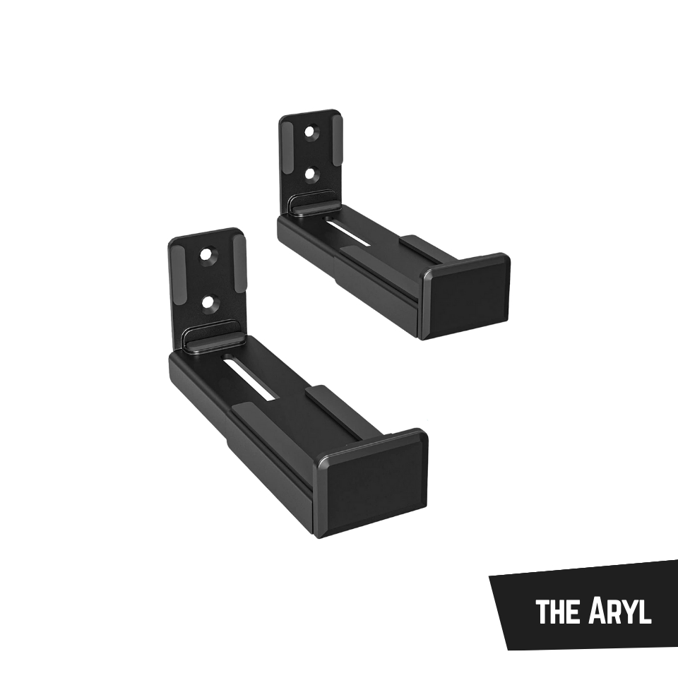 the Aryl™ Adjustable Soundbar Wall Mount Brackets | Shopee Malaysia