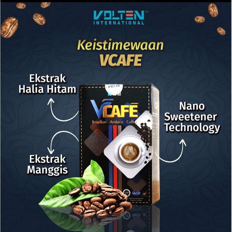 VOLTEN VCAFE COFFEE (TRIAL SET - 4 SACHETS) | Shopee Malaysia