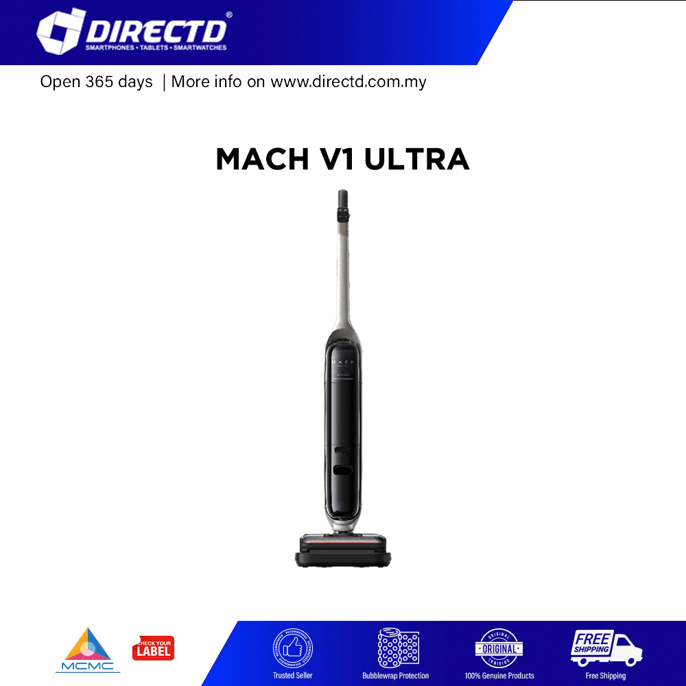 Mach V1 Ultra All-in-One Cordless Stick Vacuum with Steam Mop | Shopee ...