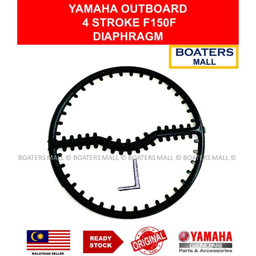 YAMAHA OUTBOARD 68V-24471-10 DIAPHRAGM 4 STROKE F150F 100% ORIGINAL ...