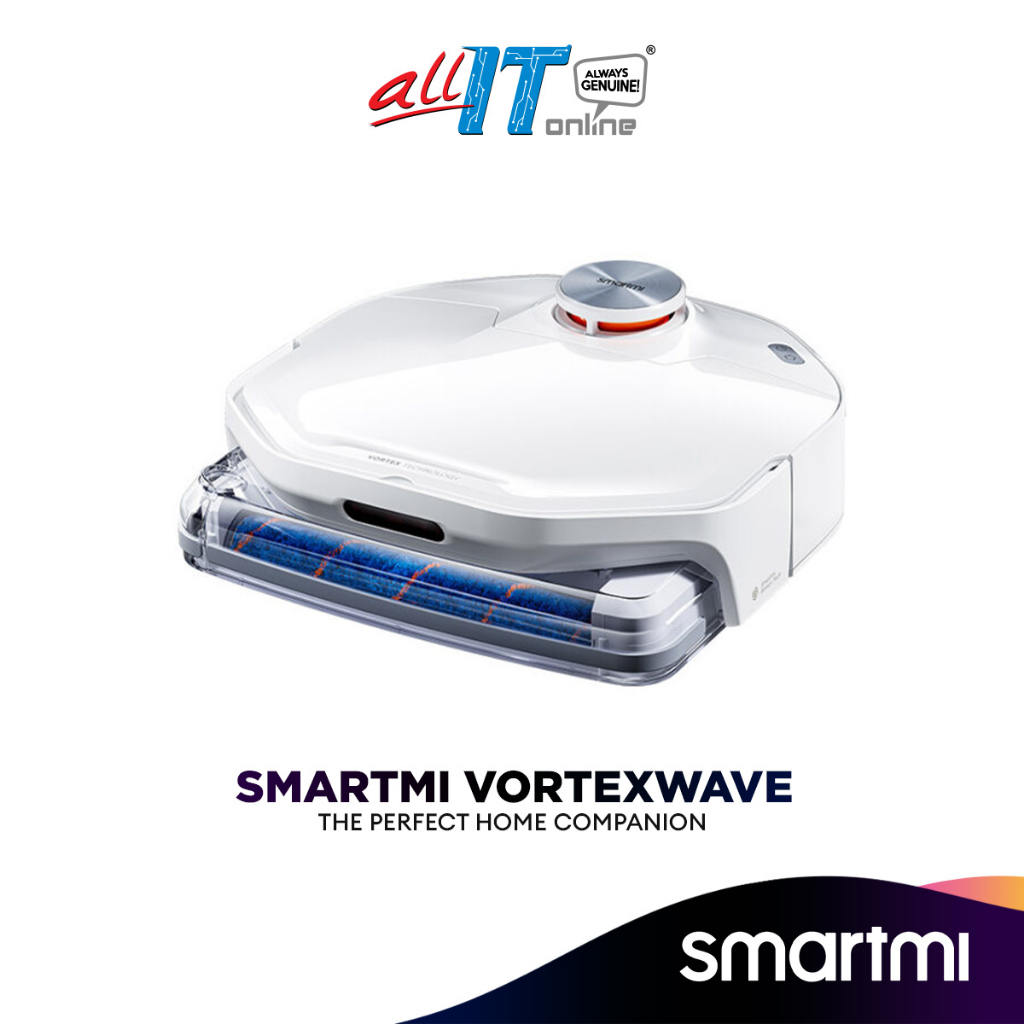 Smartmi VortexWave Robot Vacuum Cleaner | 4 in 1- Washing, mopping ...