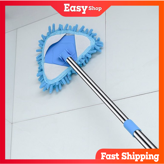 EASY 1/2 Meter Segi Tiga Mop Lantai 180 Degree Rotatable Adjustable ...