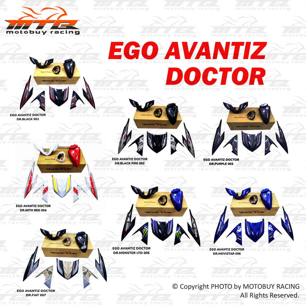 YAMAHA EGO AVANTIZ DOCTOR FULL COVER SET | Shopee Malaysia