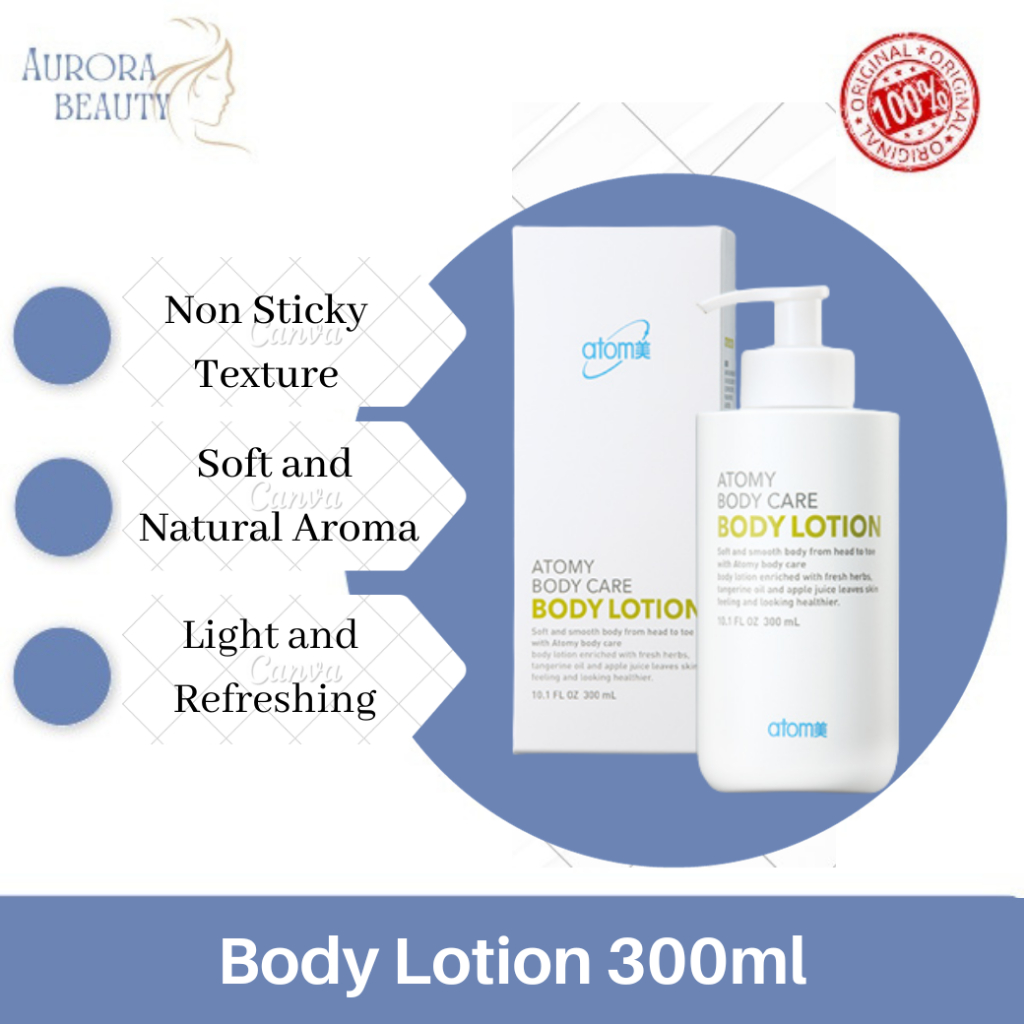 ATOMI Body Lotion 300ml *1EA | Shopee Malaysia