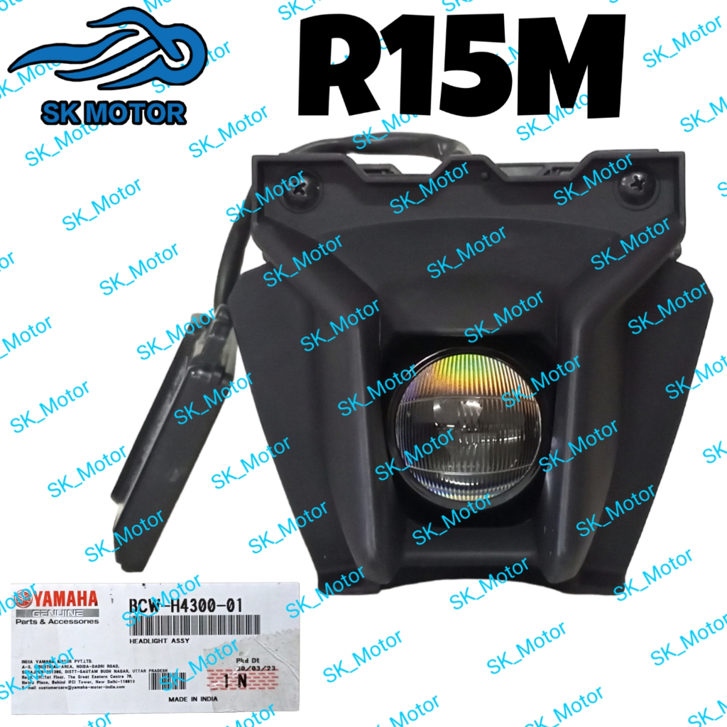 Yamaha YZF-R15 M R15M Original Head Lamp Assy Head Light Headlamp ...