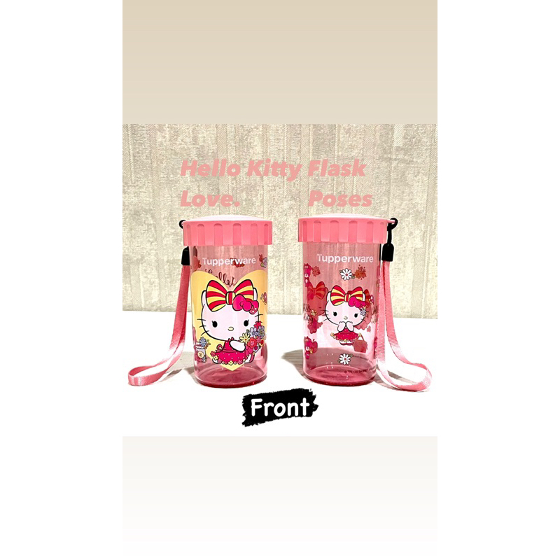 Tupperware Hello Kitty Flask 310ml (1) | Shopee Malaysia