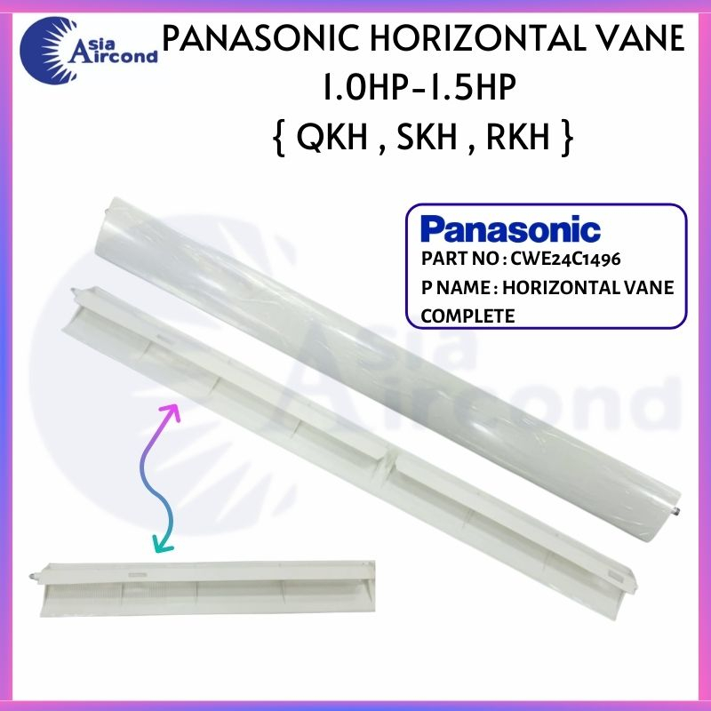 PANASONIC HORIZONTAL VANE / AIR LOUVER 【 PC9/12QKH , PV9/12SKH , PV9 ...