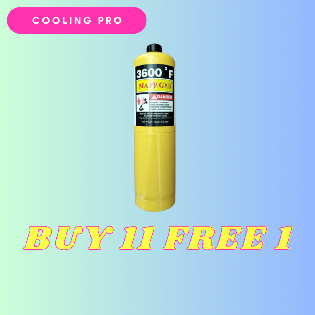 16oz MAPP GAS Cylinder 3600°F (453.6gm) | Shopee Malaysia