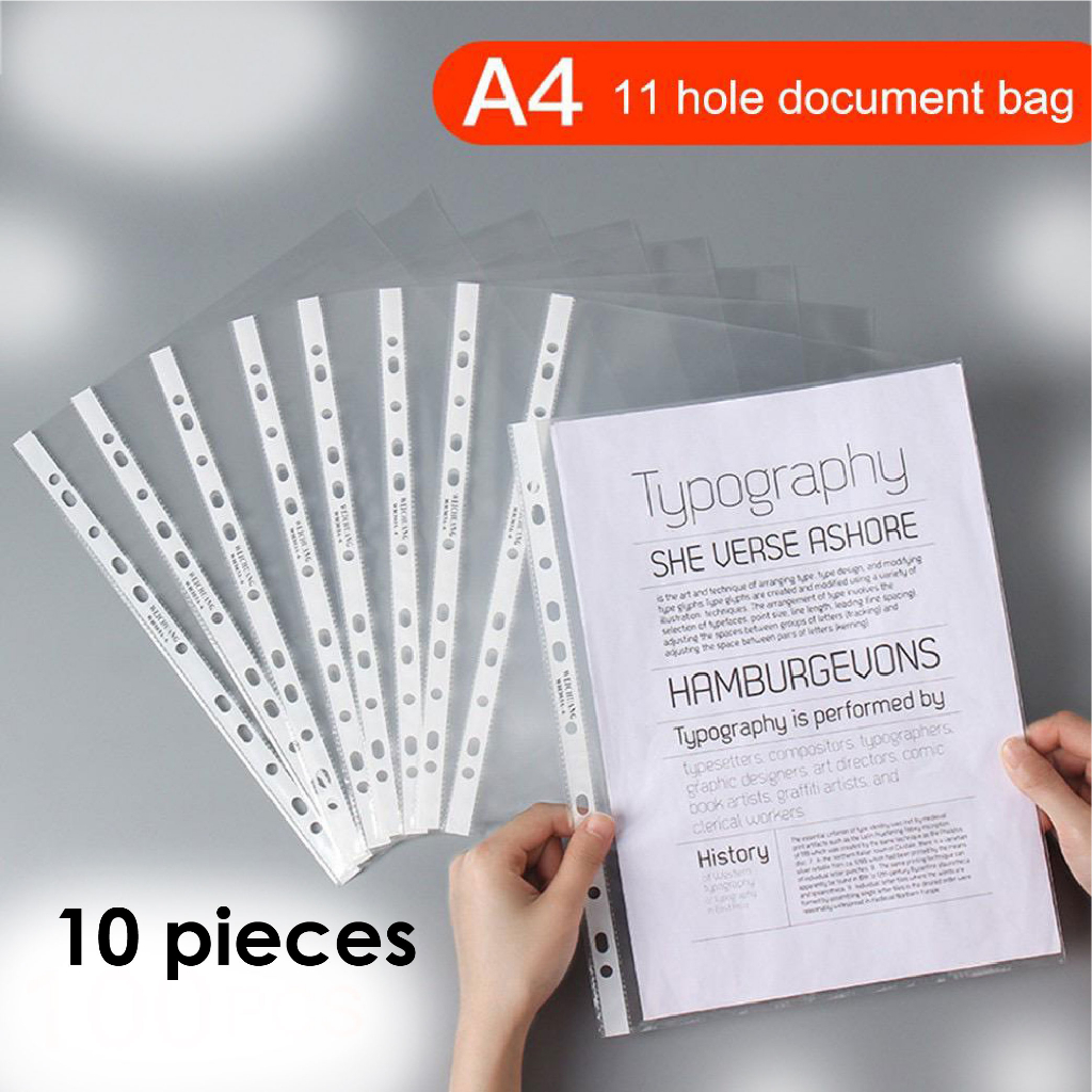 A4 A5 Clear Sheet Protector 3C/8C Durable Thickness 11 Strong Hold ...