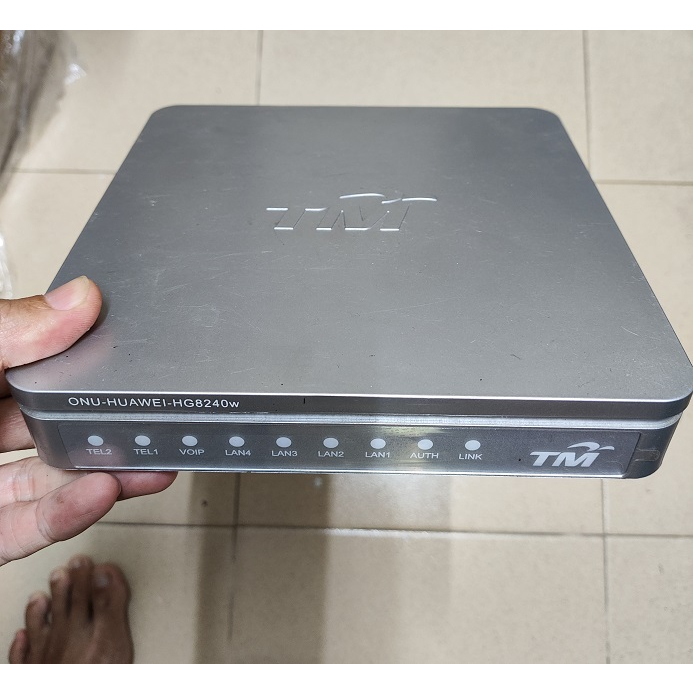 🔥Ready Stock !!🔥 Used Unifi GPON EchoLife HG8240w Terminal Modem WiFi ...