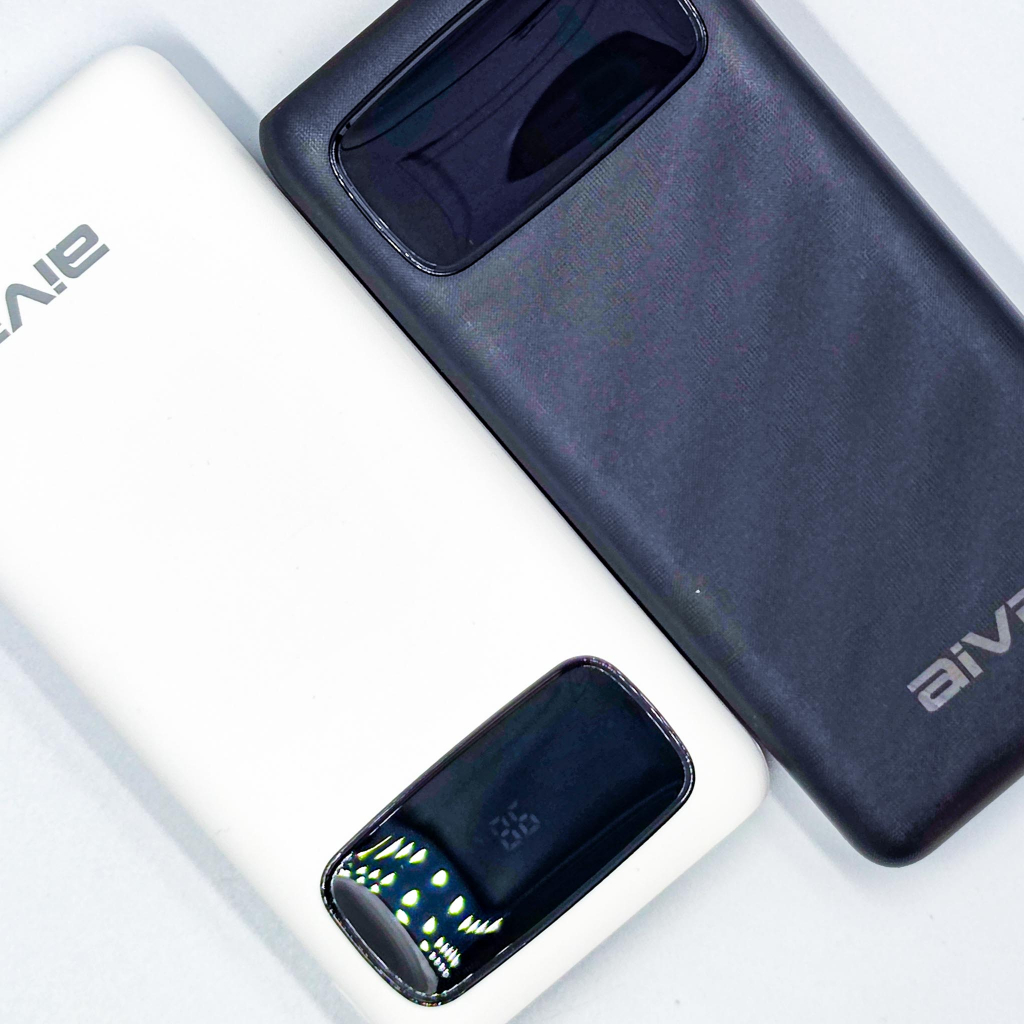 AIVR Y128 10,000mAh PD + QC3.0 Powerbank with Built-in 2-in-1 Cable ...