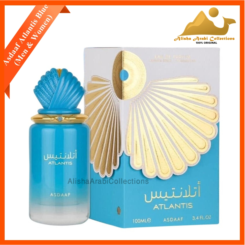 💯% Original Asdaaf Atlantis Blue Eau de Parfum 100ml Perfume for Men ...
