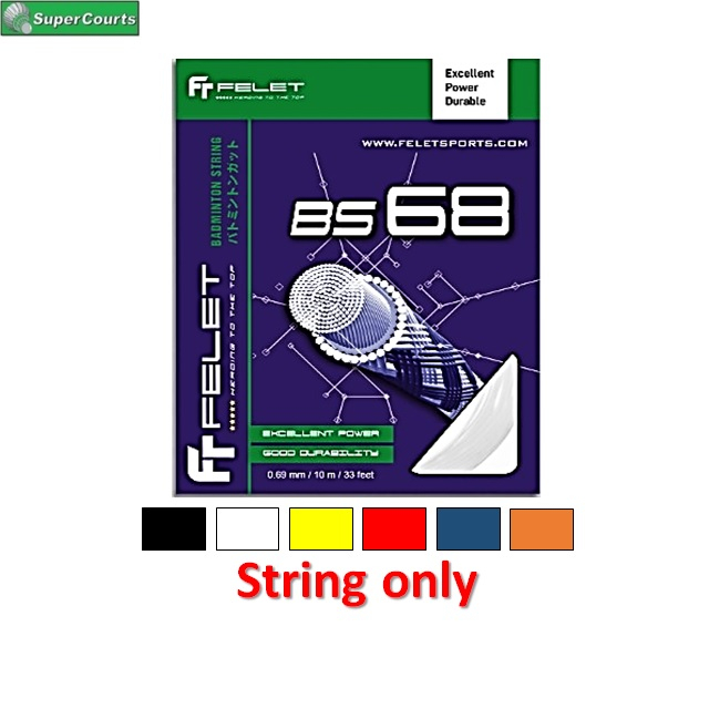 Felet BS68 【ORIGINAL】Badminton String (1pcs) | Shopee Malaysia