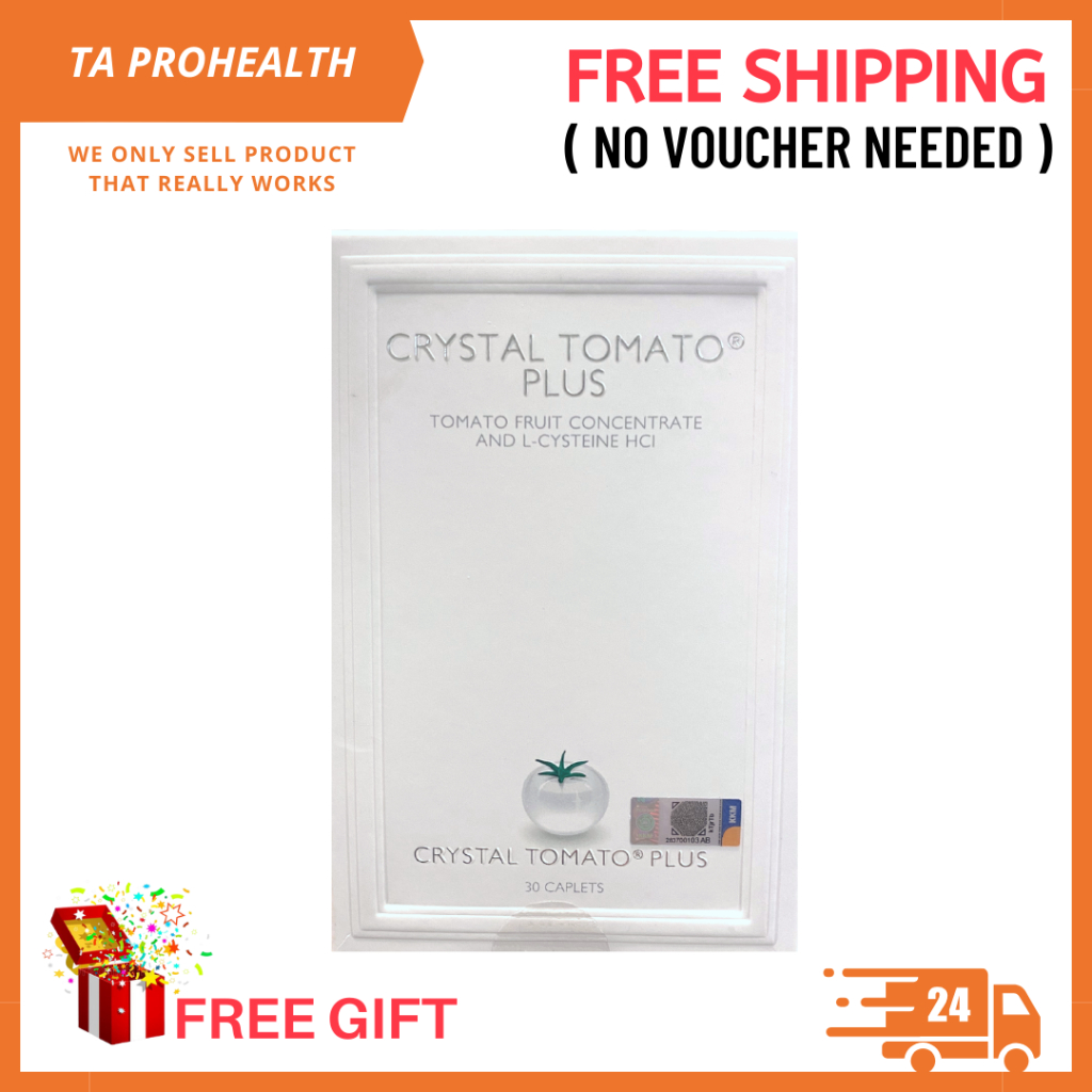 Crystal Tomato Plus 30 Caplets [ Expiry : 2027 ] | Shopee Malaysia