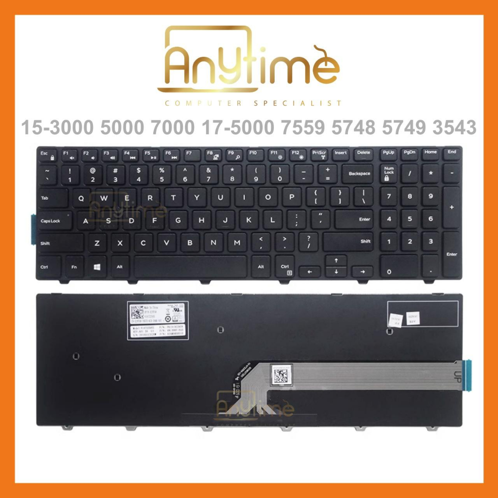 Dell Inspiron 15-3000 Series 3549 3567 3568 3541 3558 KEYBOARD DELL 15 ...