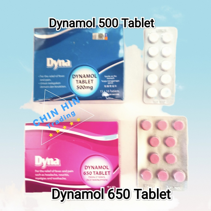 [DYNA] Dynamol 500 Tablet(15X10 Tablets) / Dynamol 650 Tablet(10X10 ...
