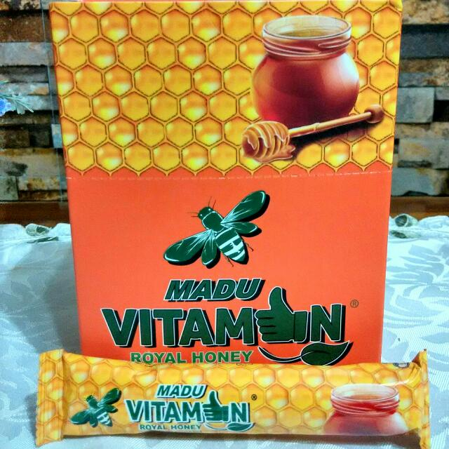 Madu kuat Vitamin Royal Honey Original 20 sachet Ready Stock | Shopee ...