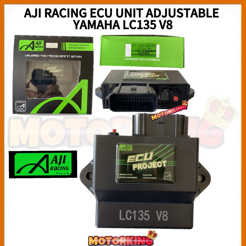 AJI RACING ECU UNIT ADJUSTABLE WITH MODE YAMAHA LC135 V8 PLUG N PLAY ...