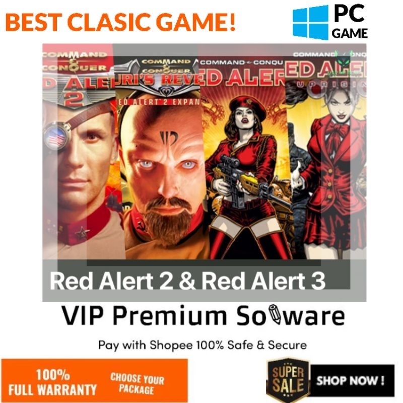 Murah365Days out OFFLINE | Command & Conquer: Red Alert 2 + Red Alert 3 ...