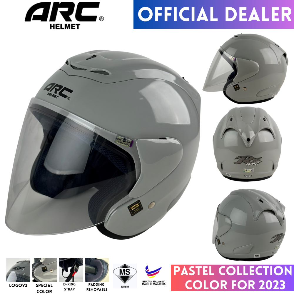 ARC Ritz Pastel Grey SPECIAL COLOR 2023 V2.0 💯 ORIGINAL | Shopee Malaysia