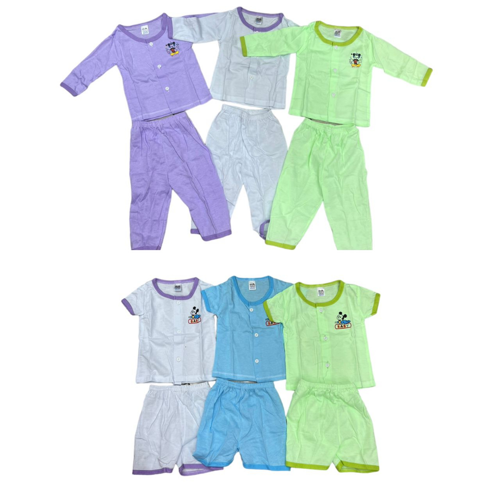NEWBORN BABY SHIRT & PANT SET/BAJU BABY BAJU BAYI MURAH/BABY GIFT SET ...