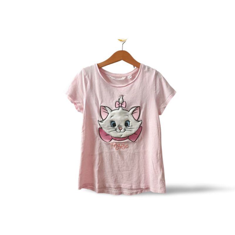Preloved - H&M Girls TShirts Marie Cartoon Character (8-10 Year Old ...