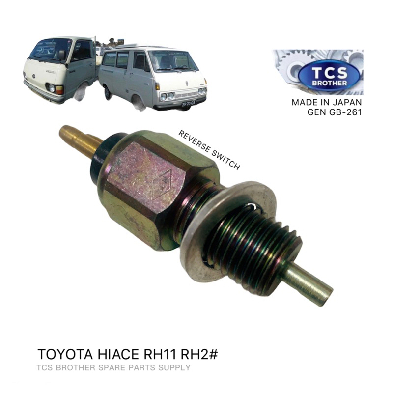TOYOTA HIACE RH11 RH20 ORIGINAL GEN GB-261 MADE IN JAPAN REVERSE SWITCH ...