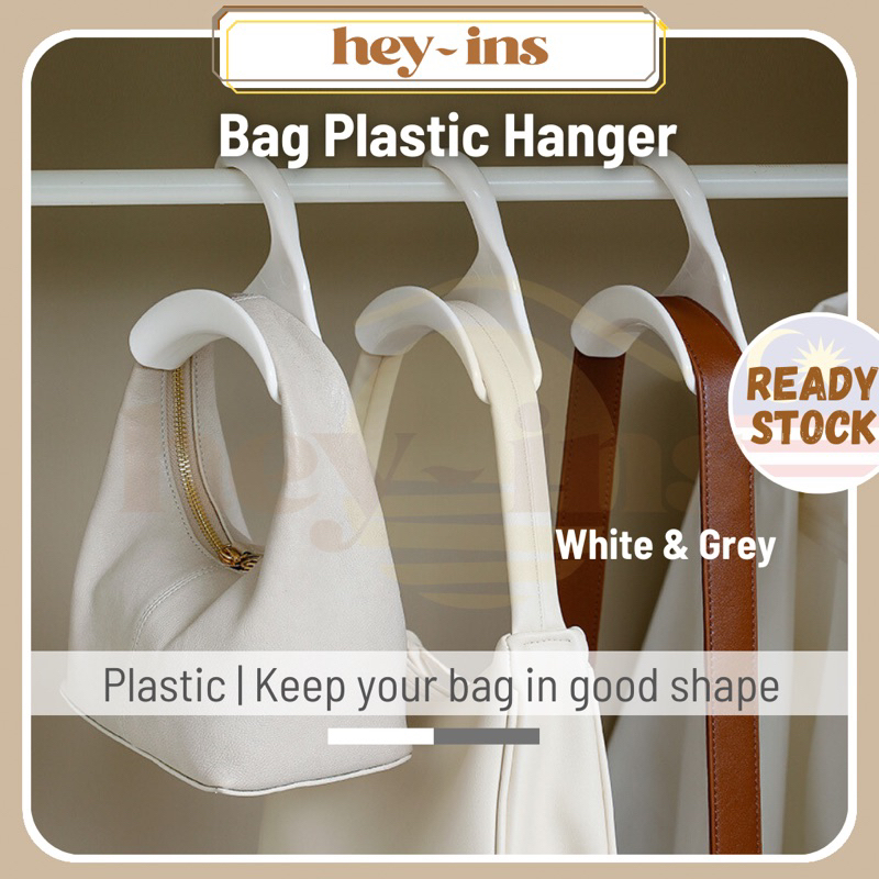 Minimalist Anti-Deformed Plastic Hanger Bag Hanger Necktie Scarf Hanger ...