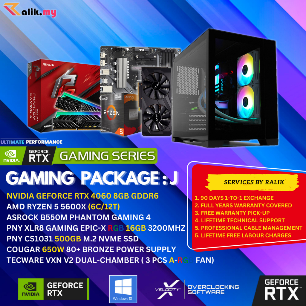 GAMING PC PACKAGE / CUSTOM PC / HOME PC / OFFICE PC / RYZEN / INTEL ...