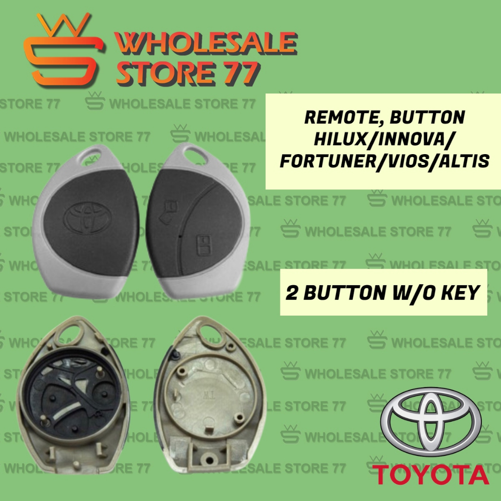 READY STOCK | TOYOTA HILUX/INNOVA/FORTUNER/VIOS/ALTIS REMOTE BUTTON ...