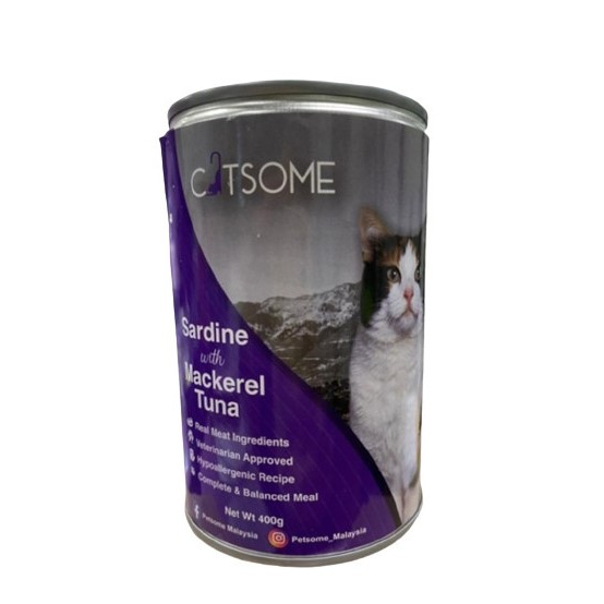 CatSome Cat Canned Wet Food - 400g | Shopee Malaysia
