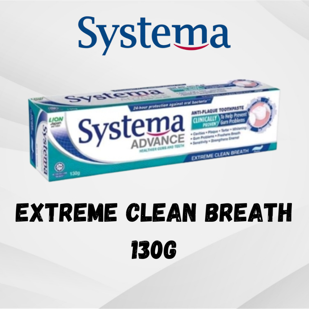 SYSTEMA Advance Toothpaste - Extreme Clean Breath 130G | Shopee Malaysia