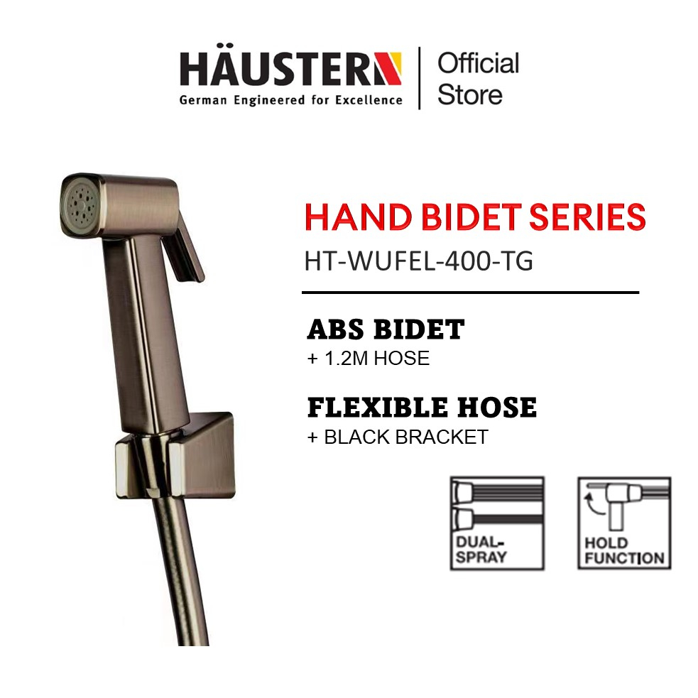 Haustern ABS Titanium Grey HT-WÜFEL-400-TG Hand Bidet Spray | Shopee ...