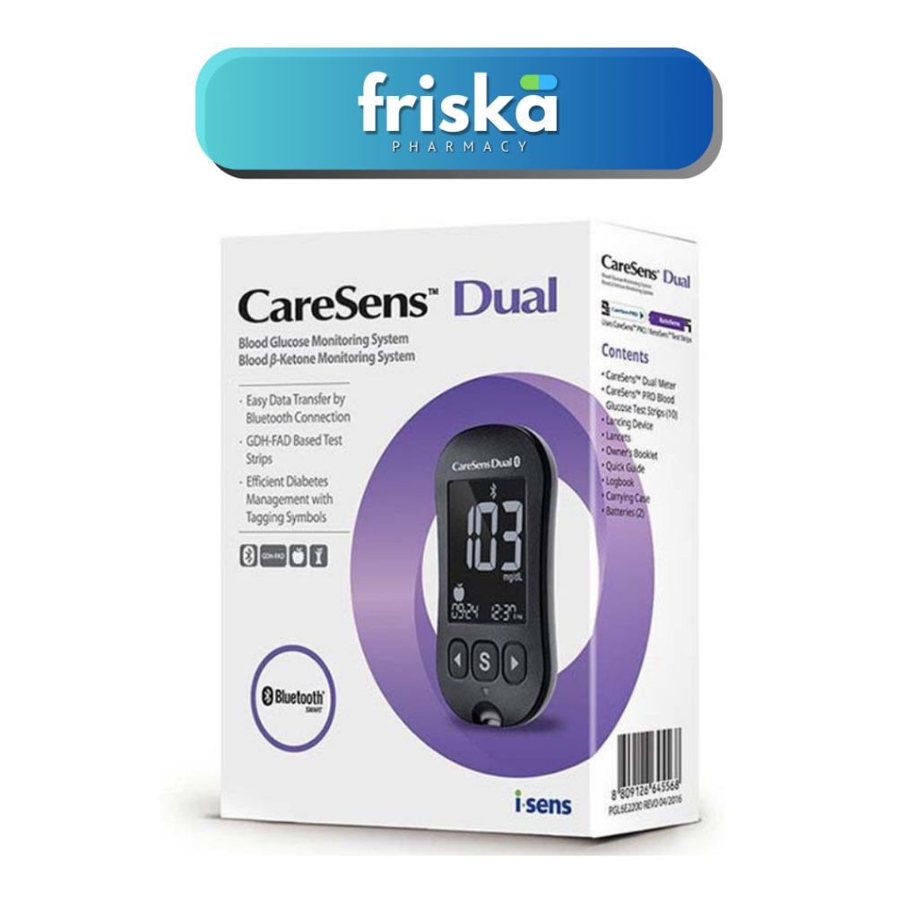 CareSens Dual Starter Kit with 10's Strips Blood Glucose Monituring ...