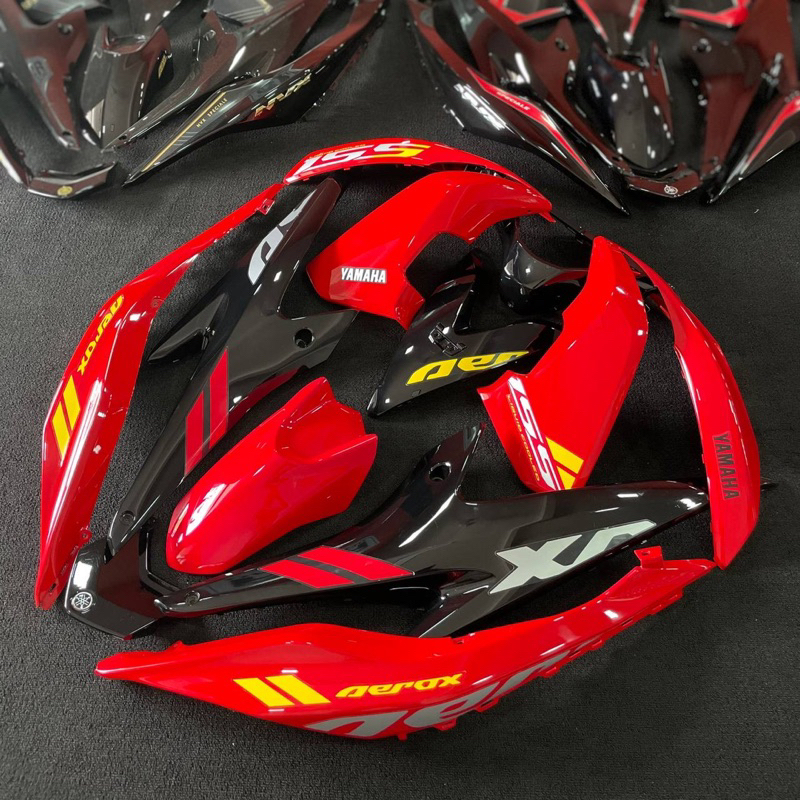 NVX V1 AEROX RED BLACK 2019 SGOR ORIGINAL INDONESIA | Shopee Malaysia