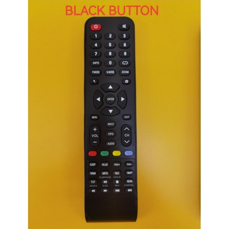 Dawa Replacement TV Remote Control FA-TECH BLACK | Shopee Malaysia