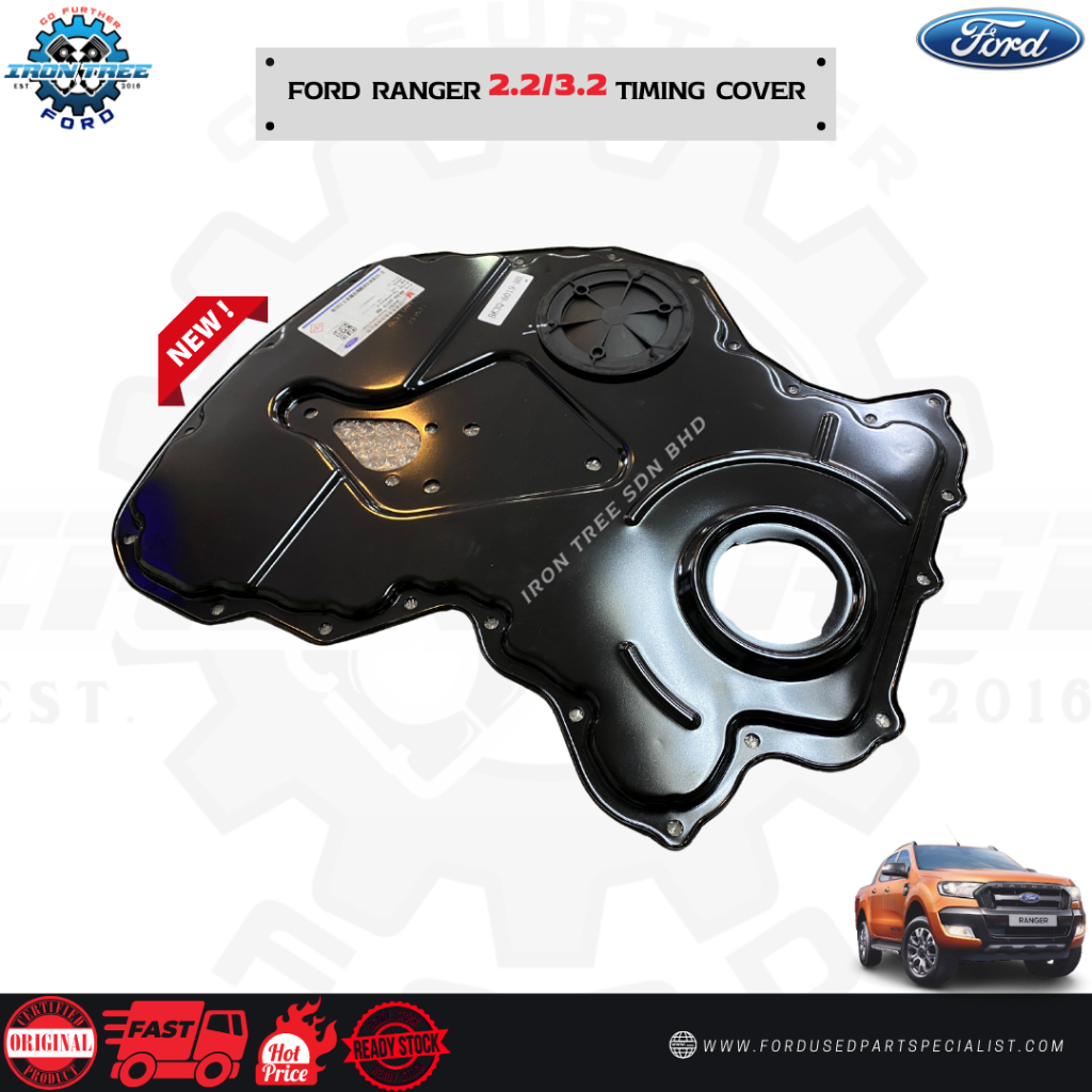 Genuine Ford Ranger T6 T7 2.2/3.2L Timing Chain Cover New / BK3Q-60 ...