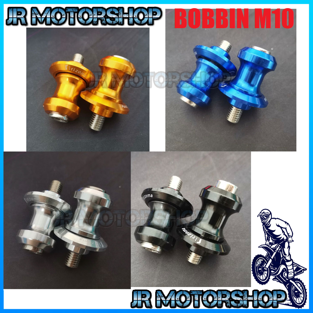 OFFER! UNIVERSAL M10 Motorcycle CNC Swing Arm Spool Sliders Stand Swing ...
