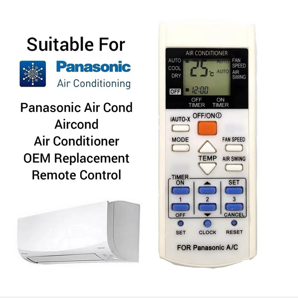 Panasonic i AUTO Air Cond Aircond Air Conditioner OEM Replacement ...