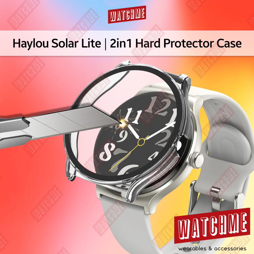 Haylou Solar Lite Watch Protector Case, 2in1 Hard Casing With Screen ...