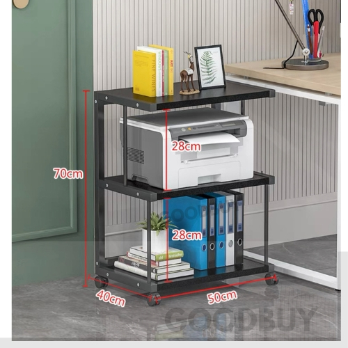 3 Tier Printer Rack Office Tingkat Rak Printer Modern OfficeRak File ...