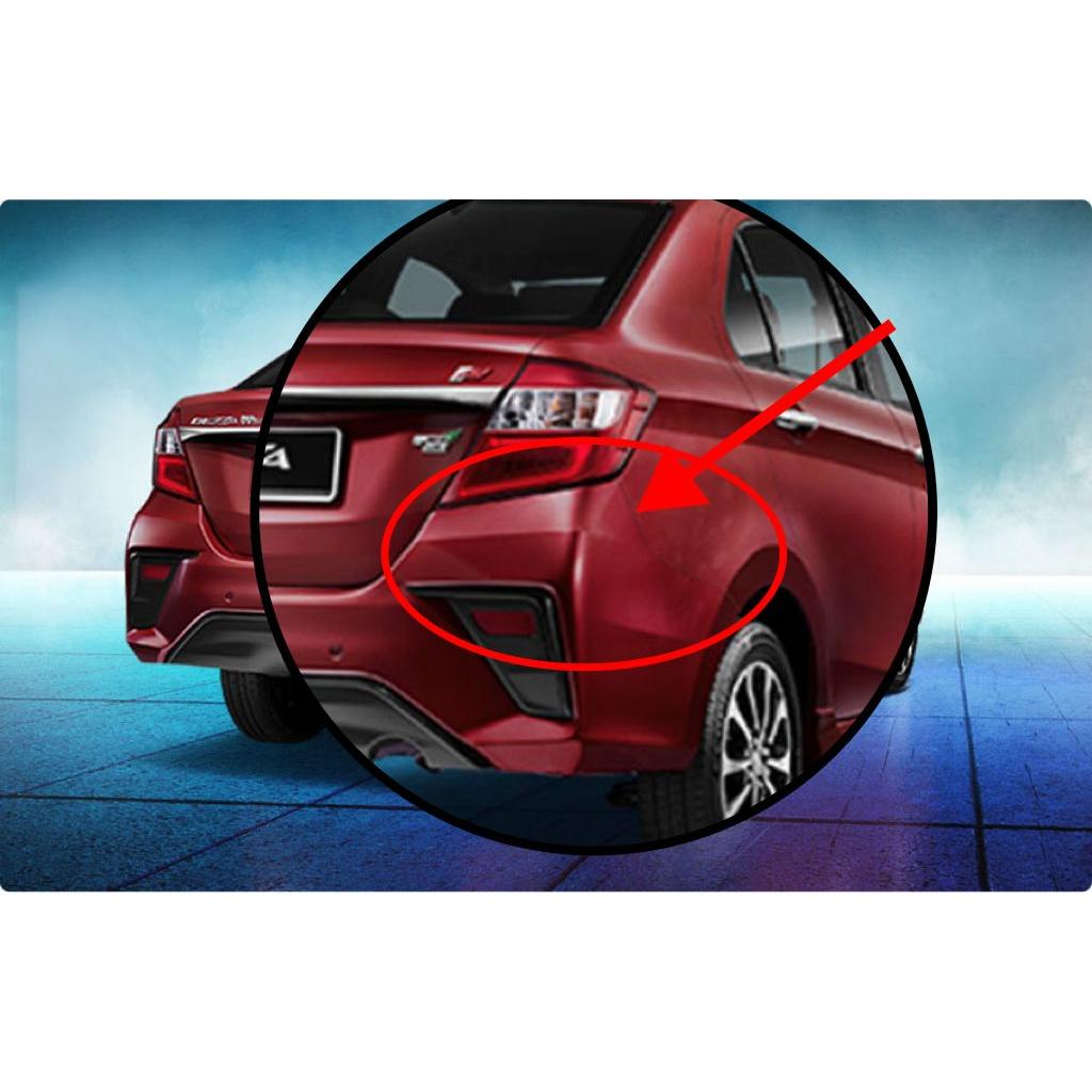 BEZZA 2016 - 2019 REAR SIDE BUMPER BRACKET DEPAN BUMPER BRACKET 52155 ...