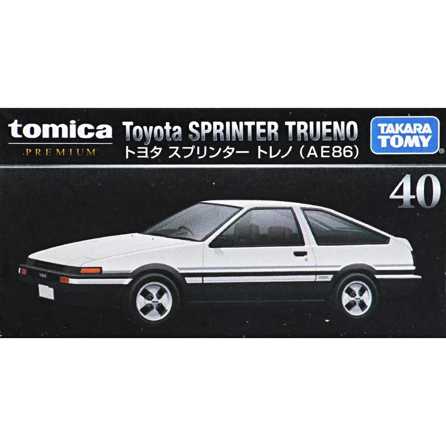 Original Takara Tomy Tomica Premium 40 Toyota Sprinter Trueno AE86 ...